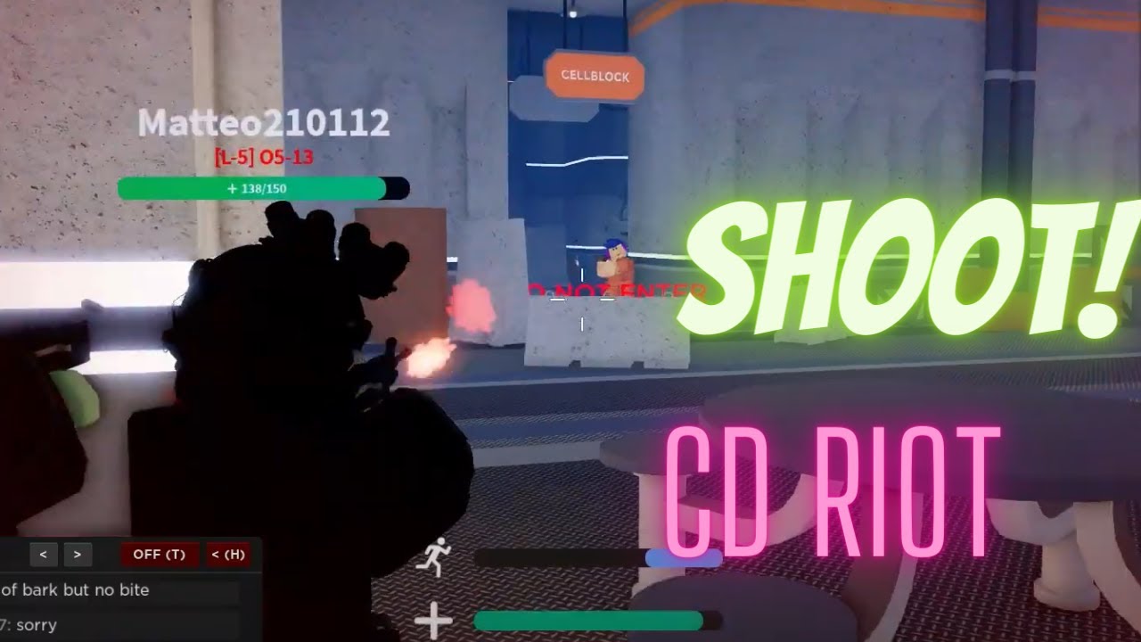 [05] CLASS -D Riot [Day 8] SCP:SiteRoleplay (Roblox) - YouTube