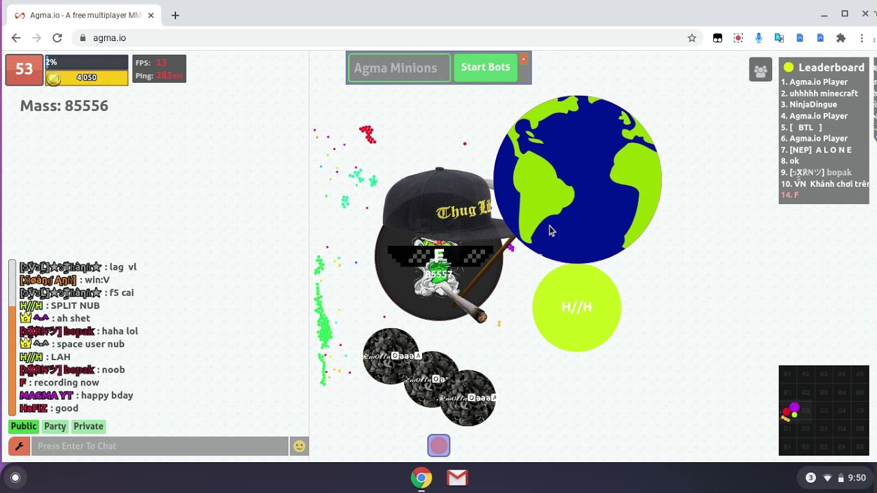 Agma.io short gameplay - YouTube
