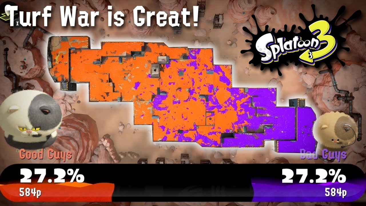 Turf War is Still A Great Time in Splatoon 3! - YouTube