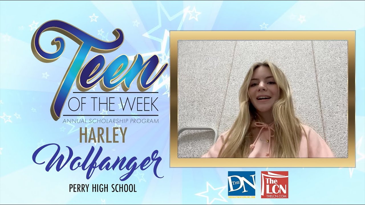 Teen of the Week — 011724 — Harley Wolfanger (Perry) - YouTube