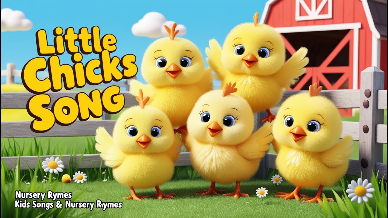 Little Chicks Song 🐤 | Farm Animal Songs | Kids Songs & Nursery Rhymes ...