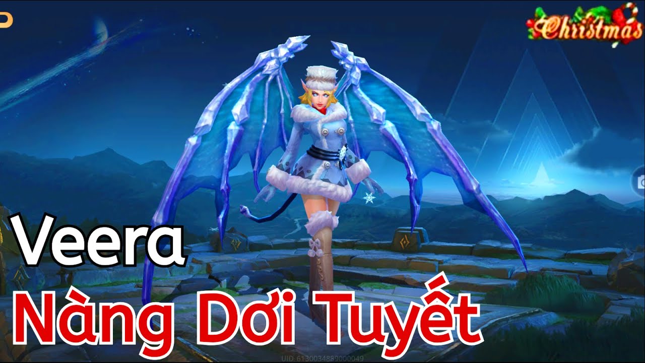 [LIÊN QUÂN MOBILE] FULL HIỆU ỨNG SKIN VEERA NÀNG DƠI TUYẾT - YouTube