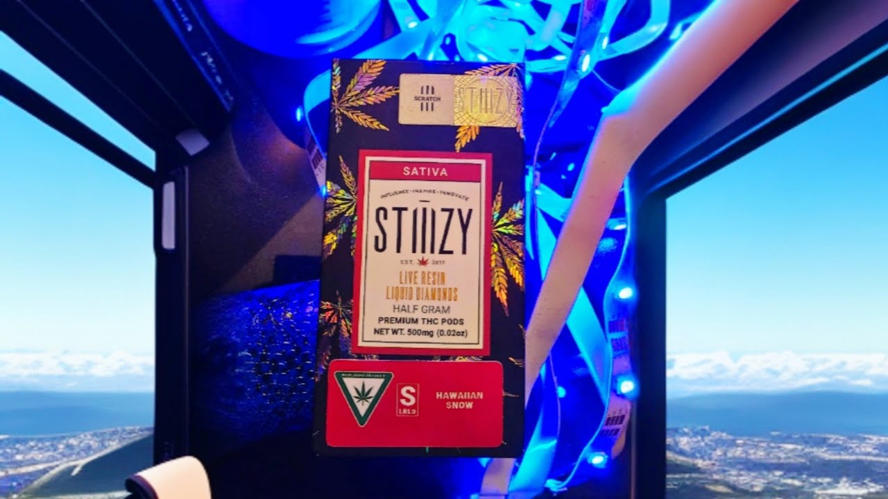 Stiiizy 🌬🍃 Hawaiian Snow ️ Live Resin Liquid Diamonds 💎 First ...