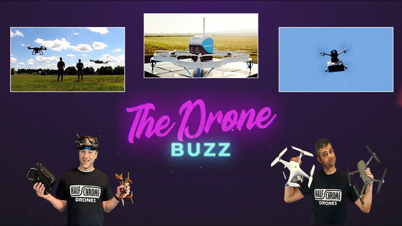 The Drone Buzz - Drone Drops Weed over Tel Aviv, Amazon Conquers the Skies and more New Drones ...
