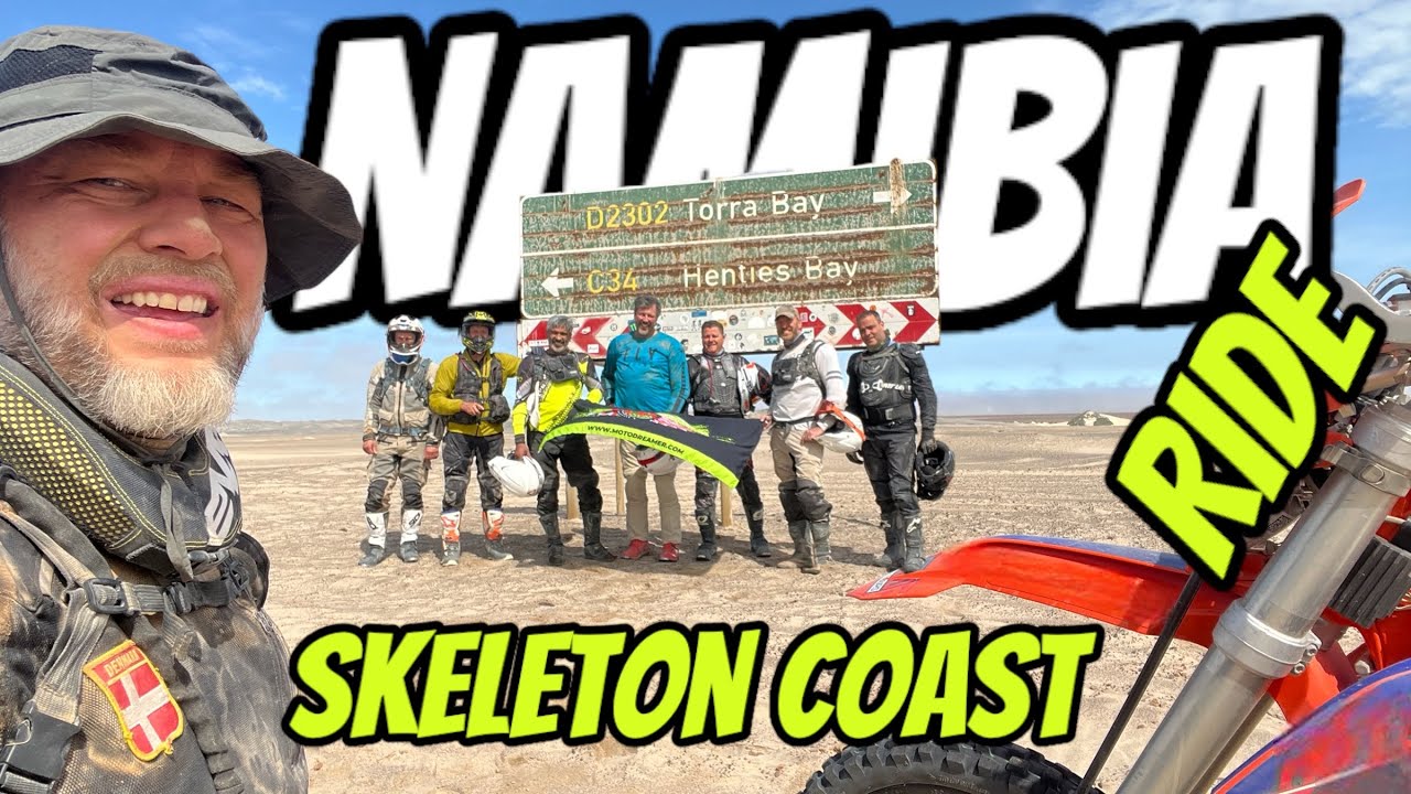 RIDE NAMIBIA - 100% Off-Road Motorcycle Adventure with MotoDreamer || MotoDreamer || - YouTube