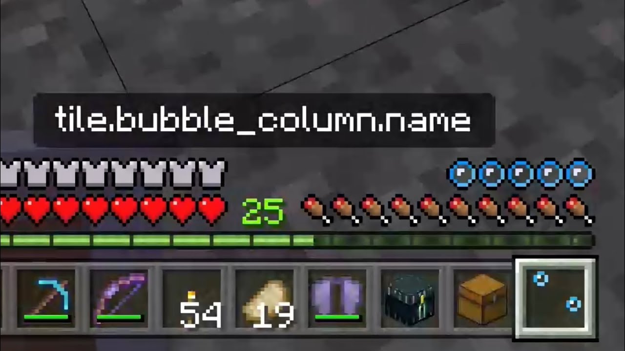 You Can Pick Up Bubble Columns in Minecraft Bedrock Survival? - YouTube