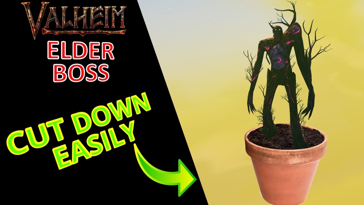 Valheim Ancient Seeds Plus Solo The Elder Boss EASILY #valheim # ...