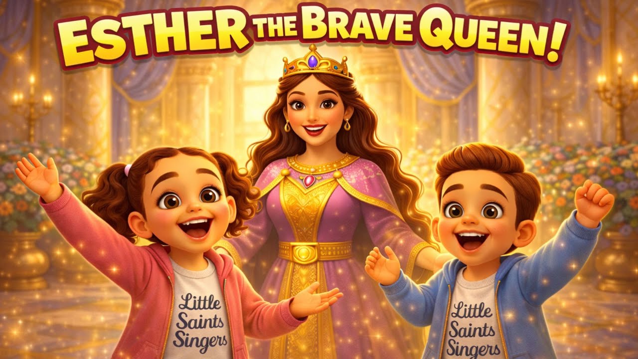 Esther the Brave Queen | Christian Sing-Along Bible Story Songs for ...