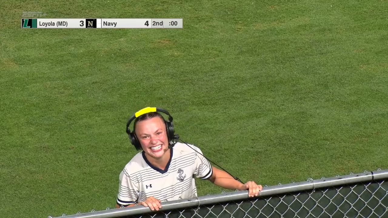 Navy Women's Soccer Interview: Alexa Riddle vs. Loyola - YouTube