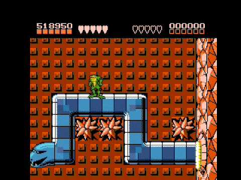 THIS is Battletoads! Level 6 - Karnath's Lair - YouTube