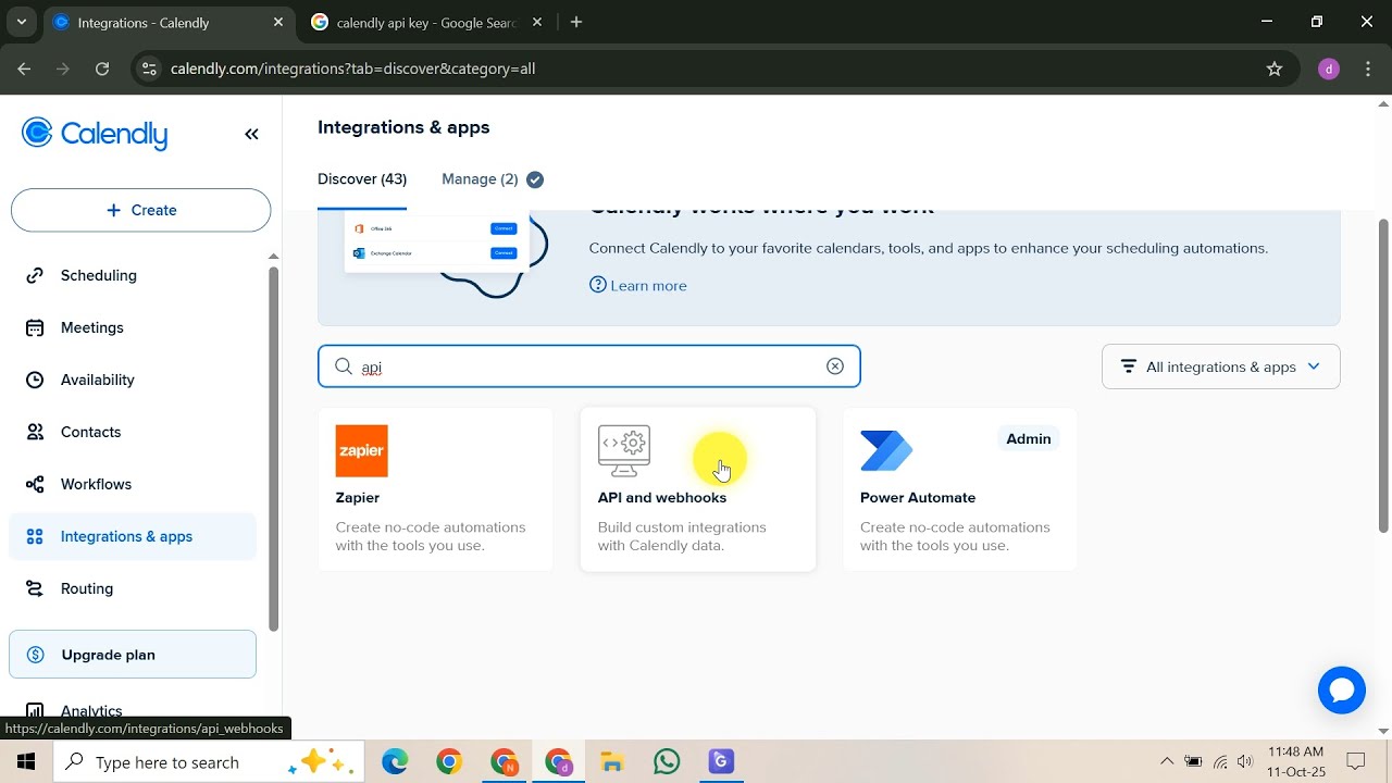 How To Find Calendly API Key - YouTube