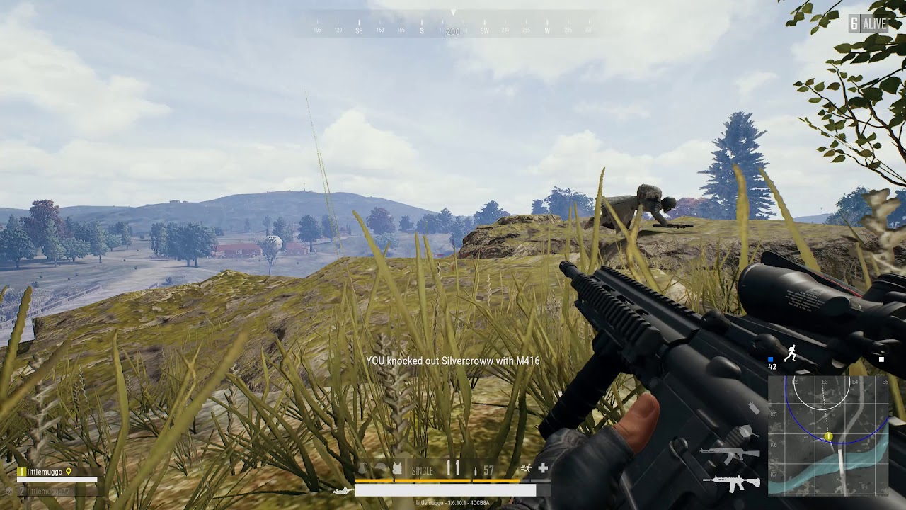 [PUBG] Footsteps - double kills - YouTube