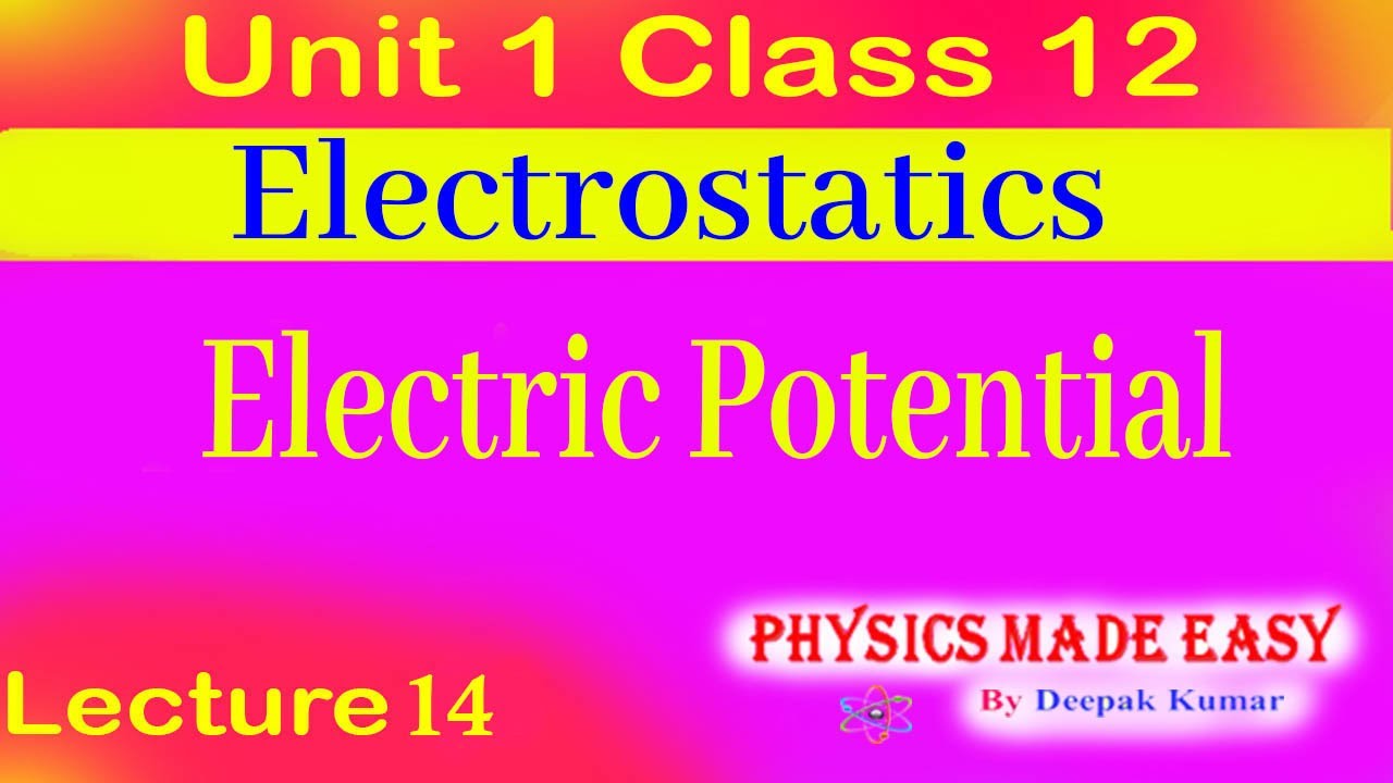Electric Potential || Physics Made Easy - YouTube