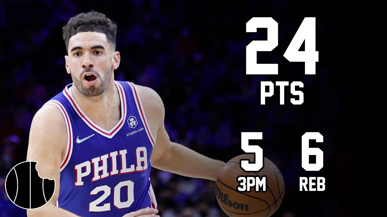 Georges Niang Highlights | Hawks vs. 76ers | 7th Apr 2023 - YouTube