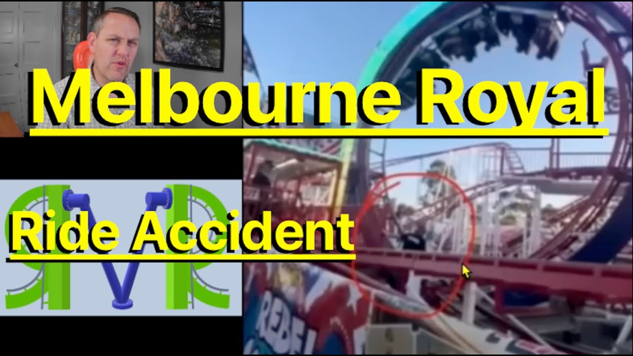 The Rebel Coaster accident at Melbourne Royal - YouTube