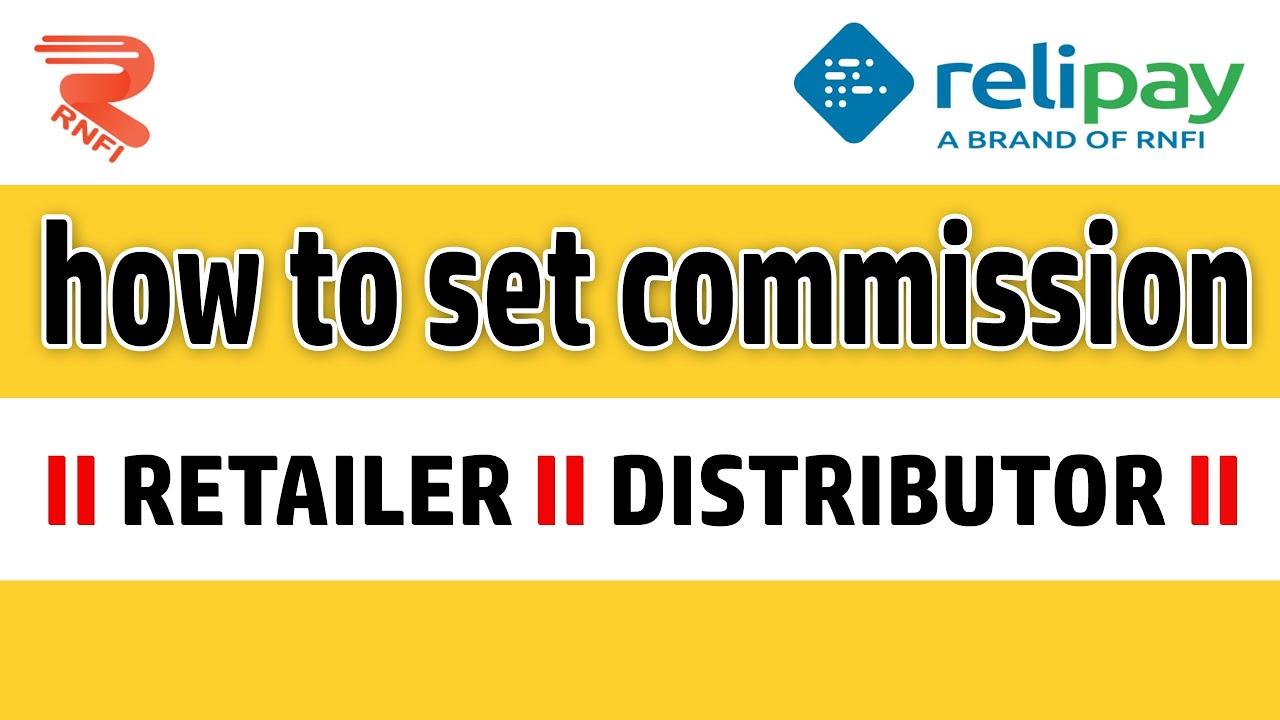 RNFI Retailer Commission Set | Distributor Portal | Aeps | DMT | rnfi ...
