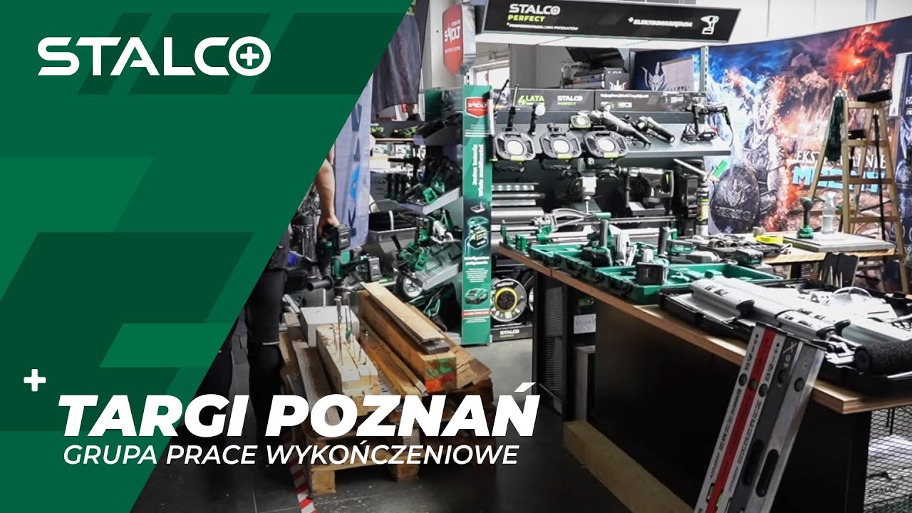 STALCO NA TARGACH GRUPA PRACE WYKOŃCZENIOWE W POZNANIU! - YouTube