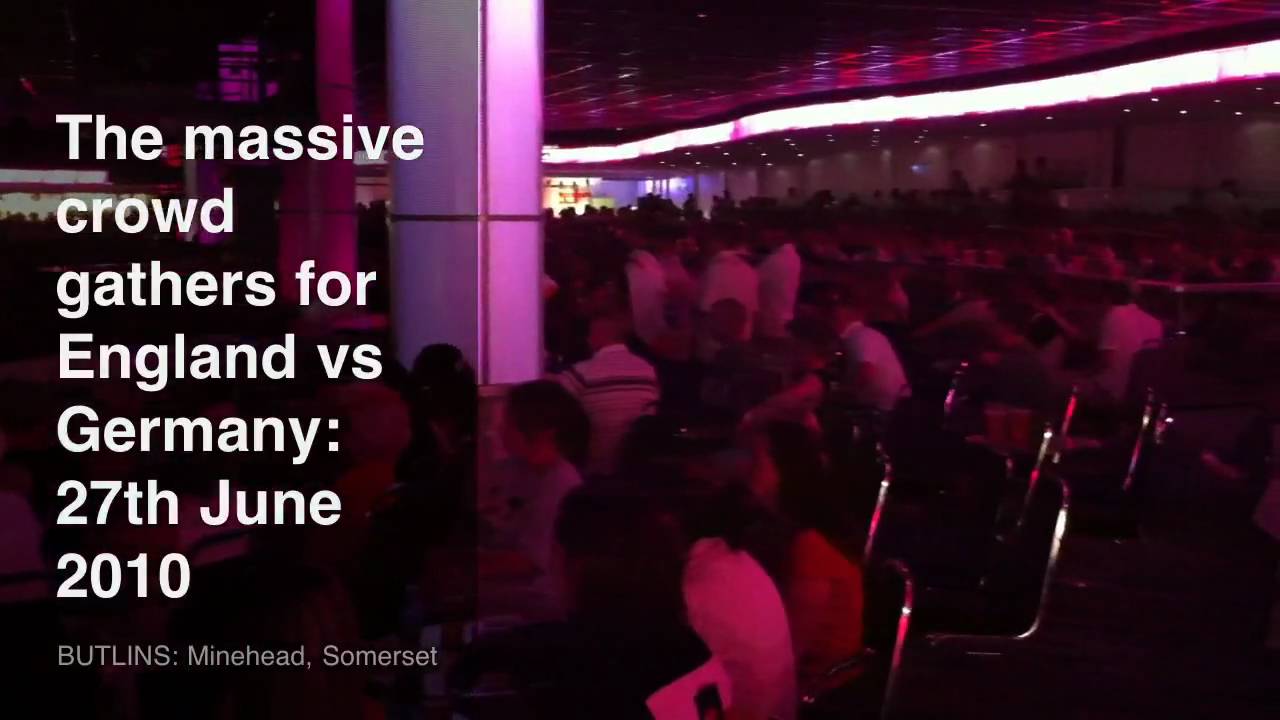 Butlins Minehead, Centre Stage: England vs Germany, June 20 (720p ...