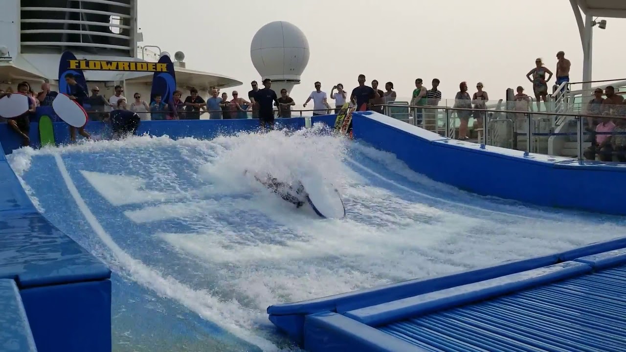 Flowrider show Triple shield Original idea - YouTube