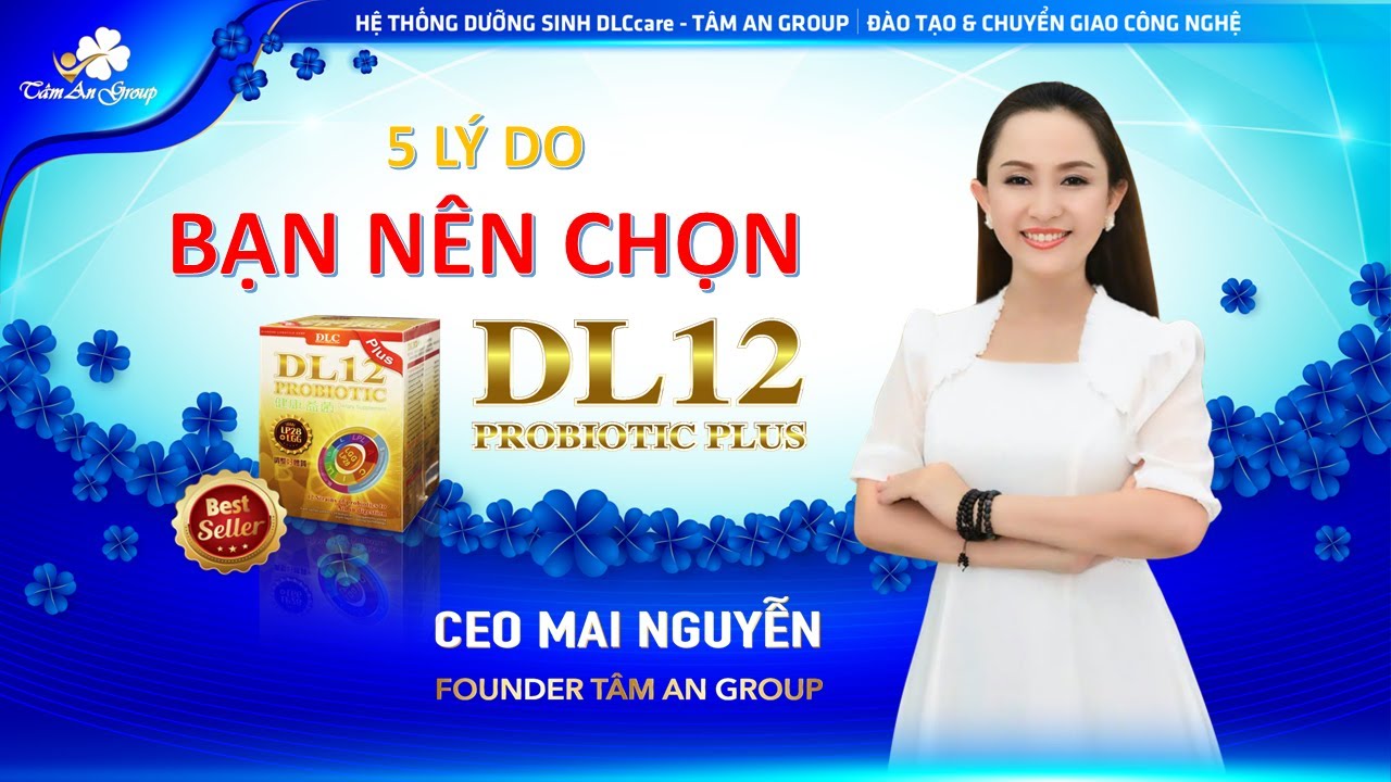 5 lý do lựa chọn DL12 | Bí quyết chăm sóc ruột khỏe mạnh | Lợi Khuẩn ...