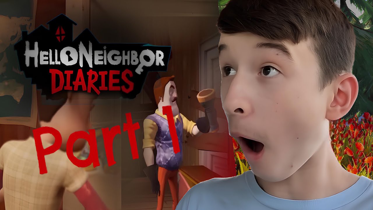 Exploring the Mysterious Neighbor's House | Hello Neighbor Diaries Part ...
