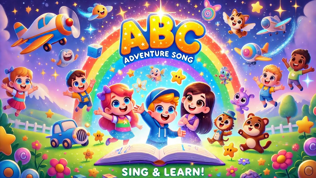 ABC Adventure Song | Fun Alphabet Learning for Kids | Sing & Learn A to ...