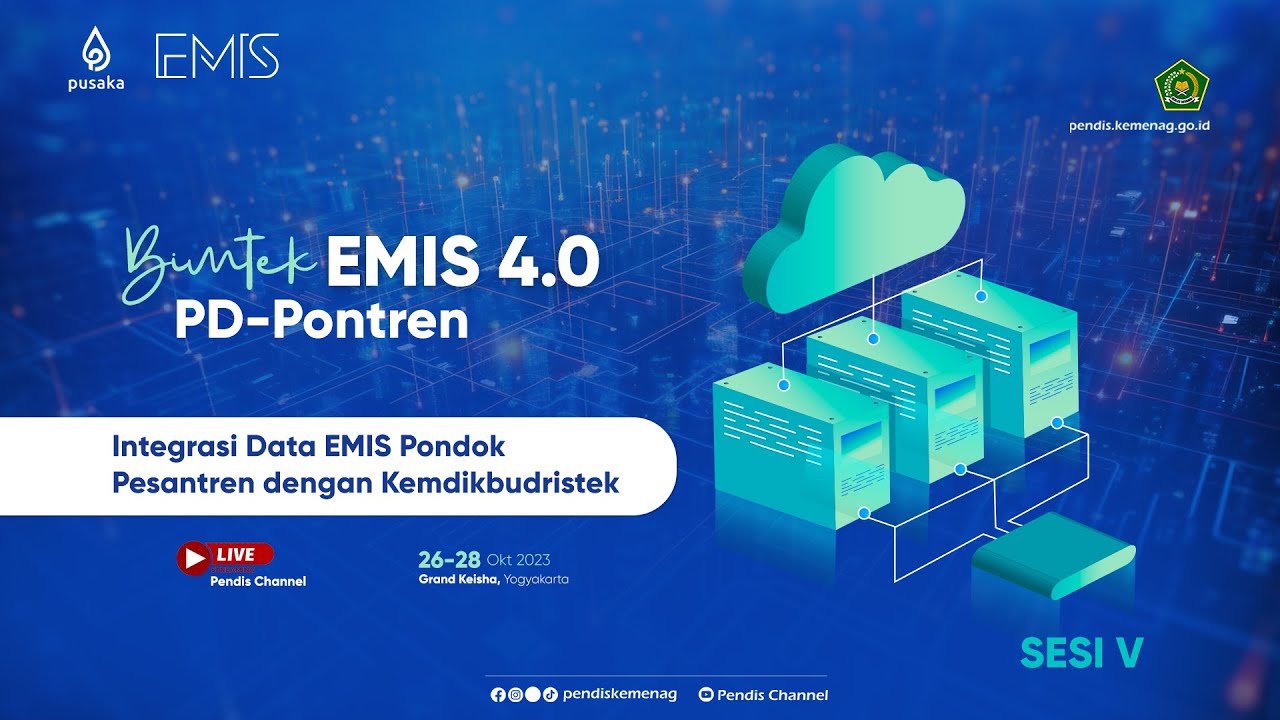 Bimtek EMIS 4.0 PD-Pontren - Integrasi Data EMIS Pondok Pesantren dengan Kemdikbudristek - YouTube