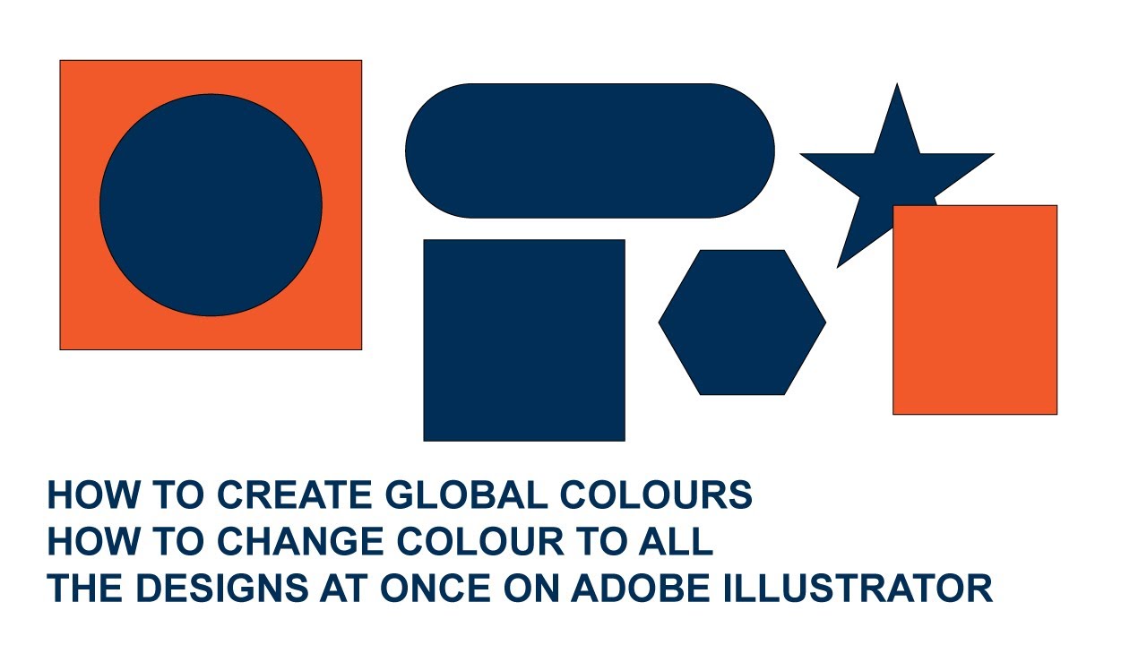 How to change colours on all the designs at once also known as change ...