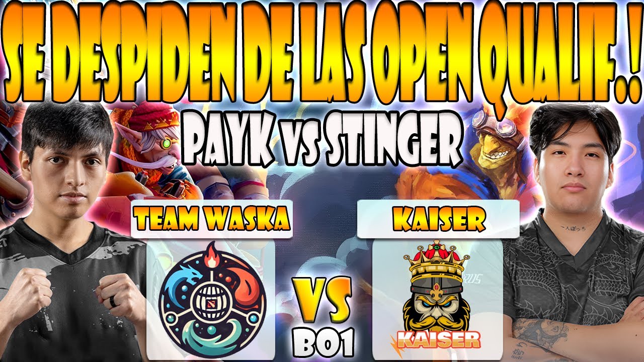 TEAM WASKA VS KAISER [BO1]ELIMINACIÓN- PAYK, MATTHEW VS STINGER, VALKY ...