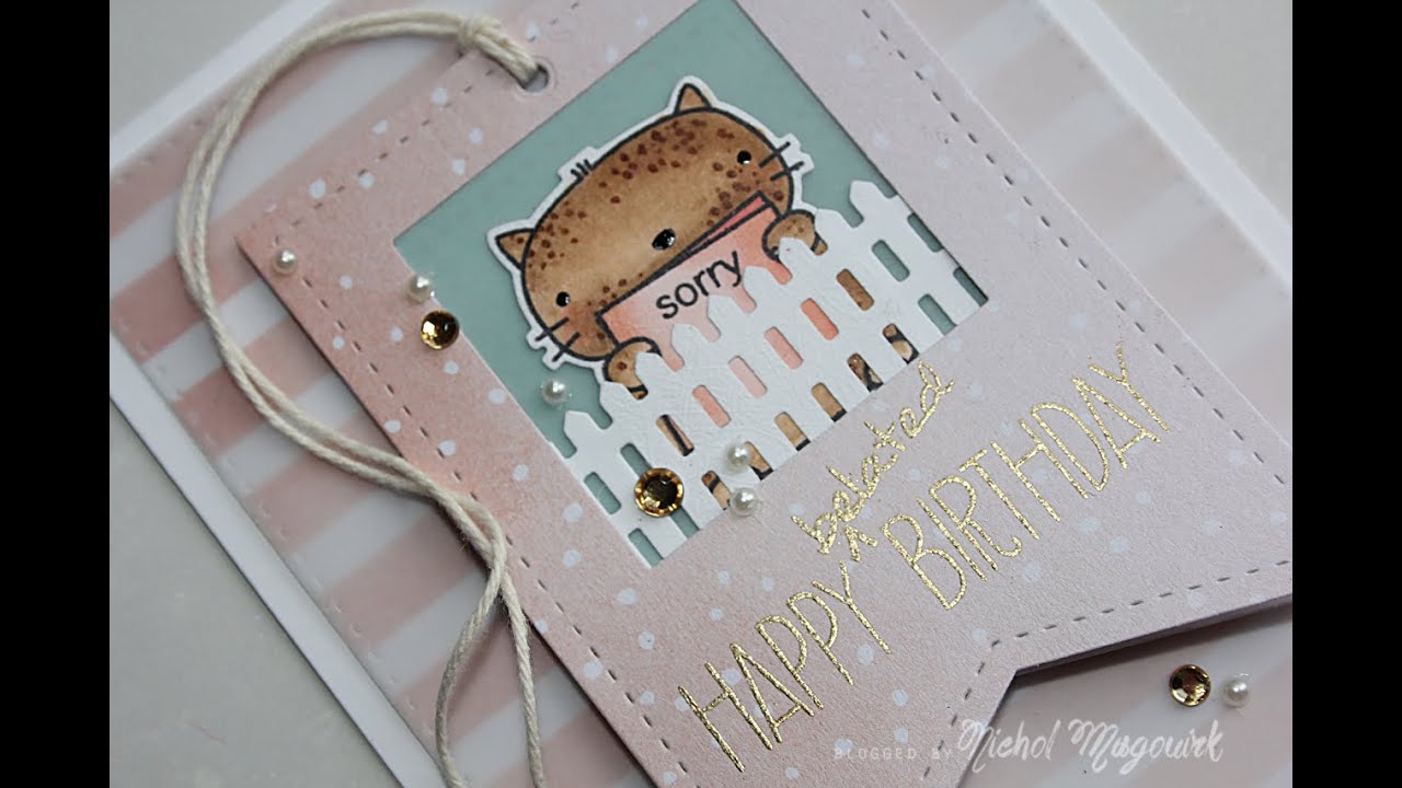 Pretty Pink Posh | March 2015 Release Card - YouTube