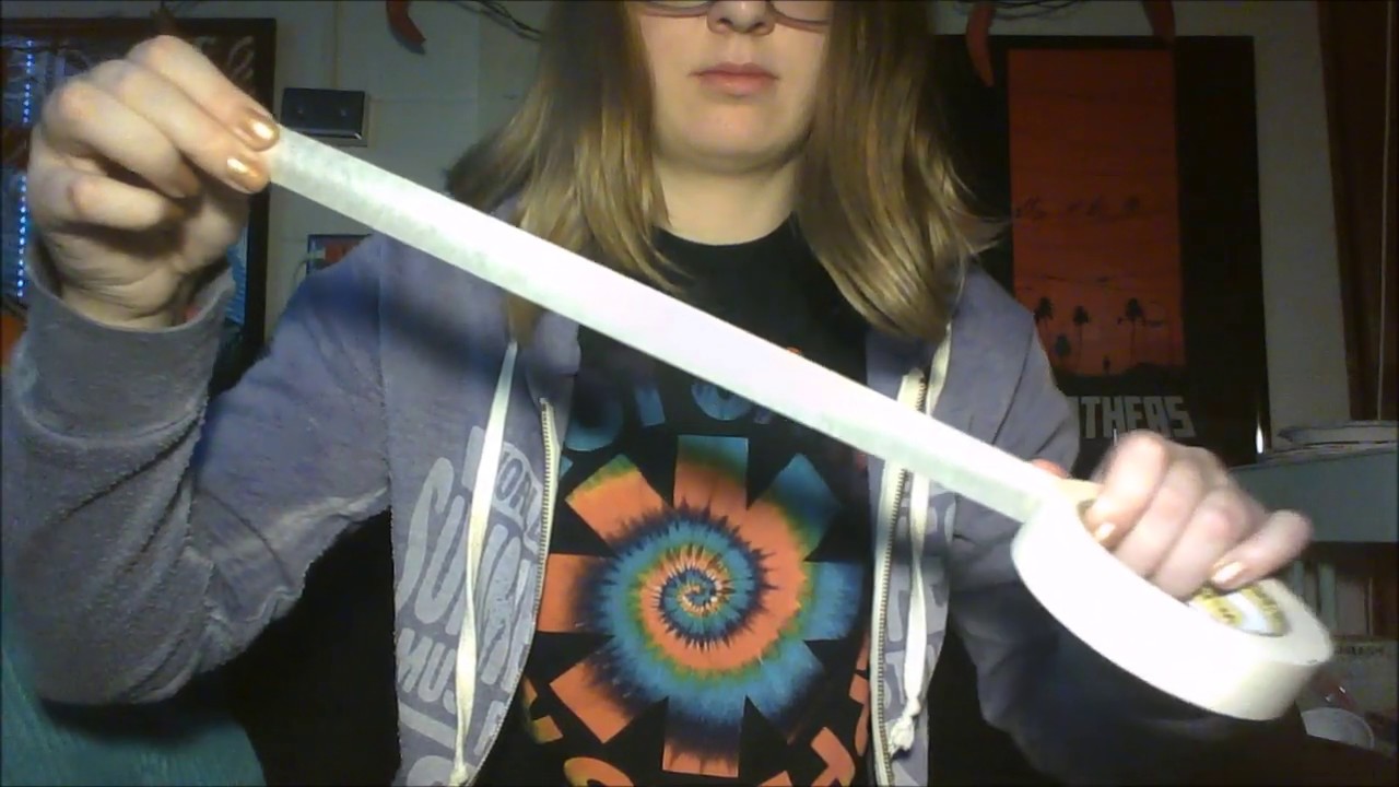 Asmr Tape Sticky Sounds And Tapping Youtube