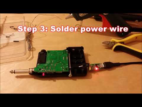 How to convert anything battery powered into usb powered - YouTube