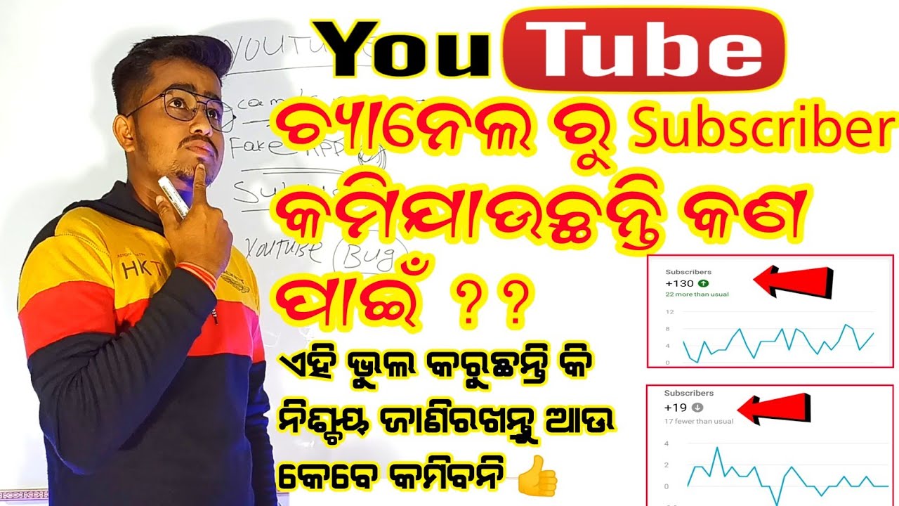 YouTube Channel ରୁ Subscribers କମିଯାଉଛନ୍ତି କଣ ପାଇଁ 😢||Odia Tech Channel ||Odia YouTube Tips ...