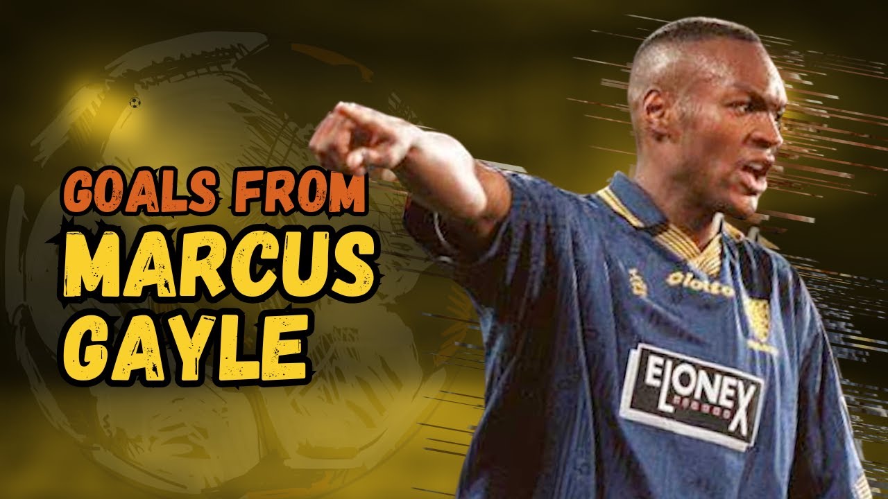 A few career goals from Marcus Gayle - YouTube