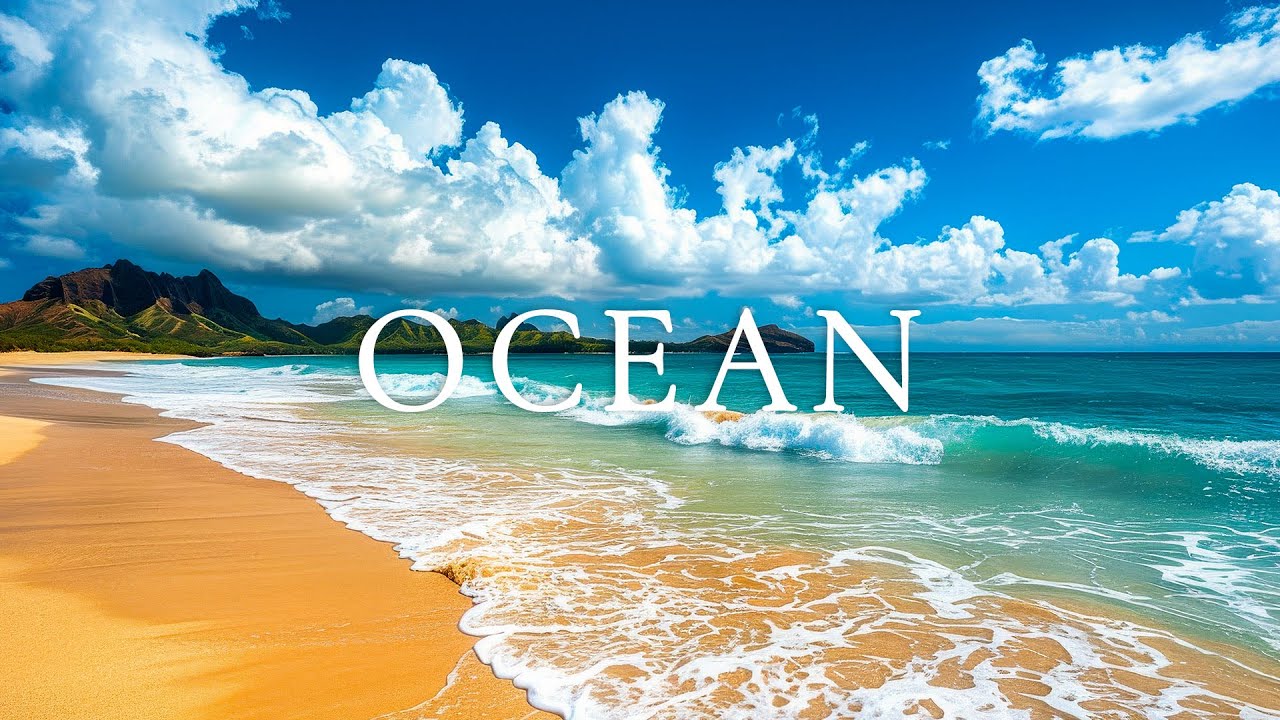 Beautiful Relaxing Music - Ocean waves and sounds Piano music - Helps ...