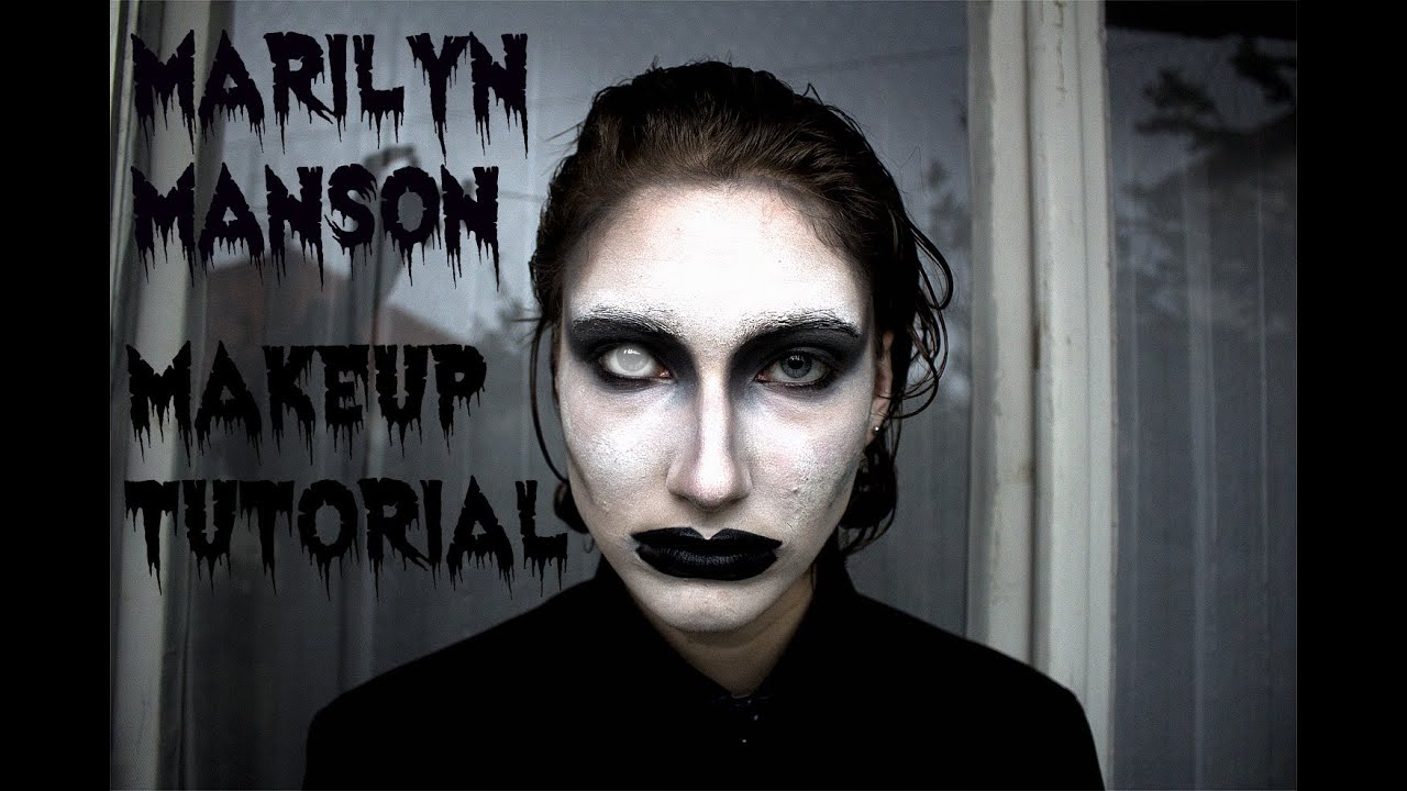 Marilyn Manson Makeup Tutorial | Saubhaya Makeup