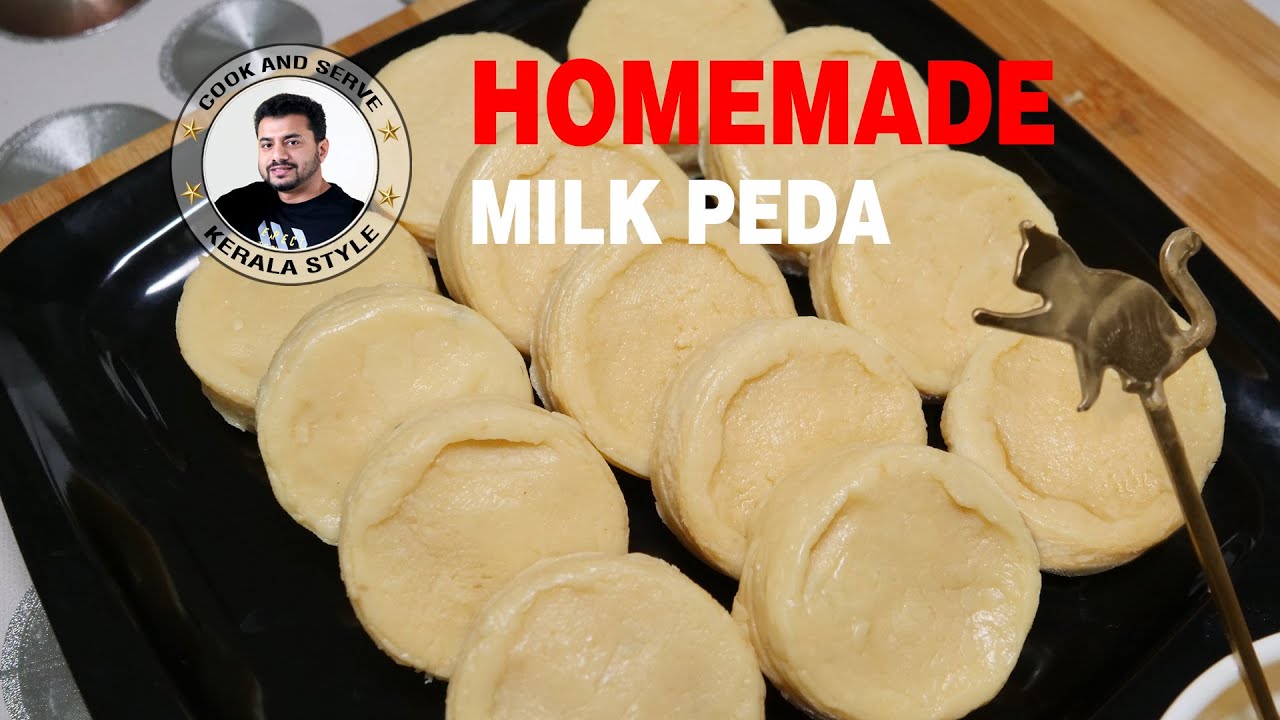 Milk Peda Recipe in Malayalam | പാൽ പേട | Milk Peda with Milk Powder ...