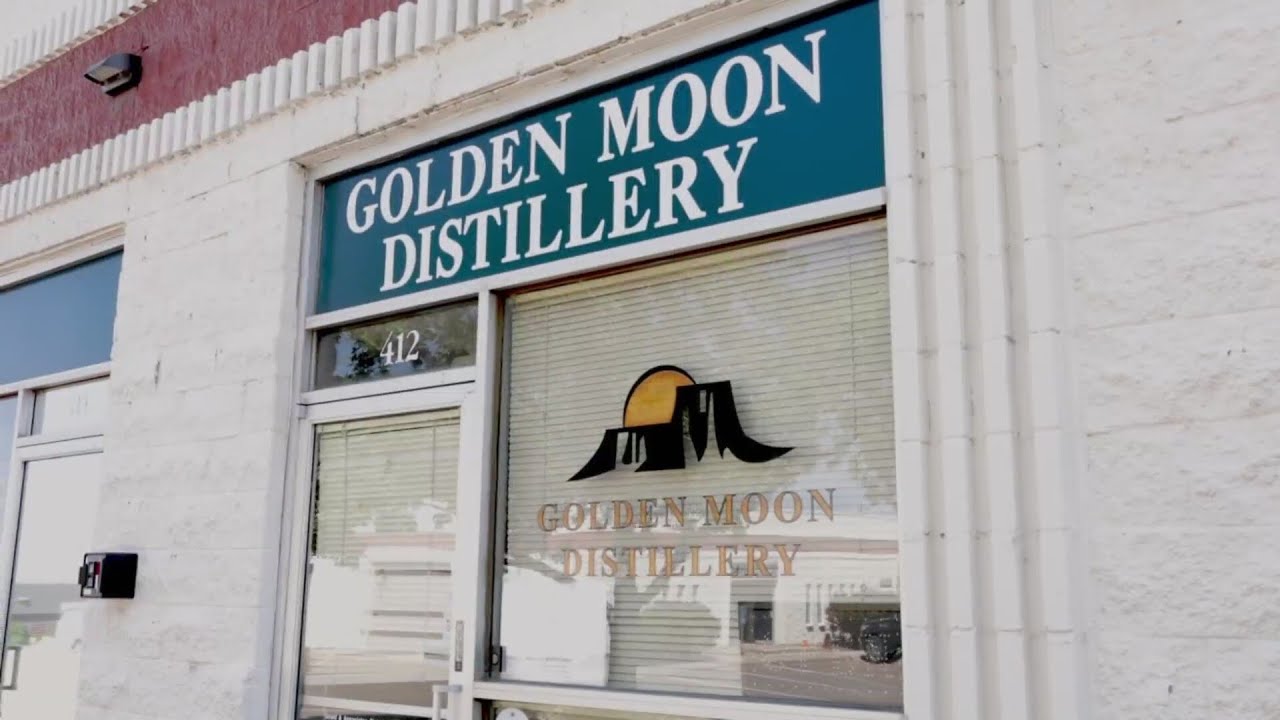 Award-winning Golden Moon Distillery now closed - YouTube