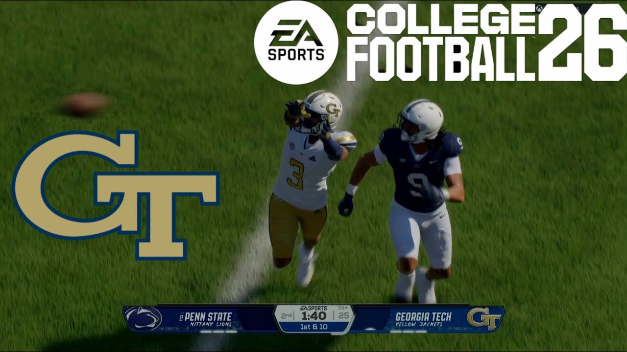 The Georgia Tech experience in College Football 26 Online - YouTube