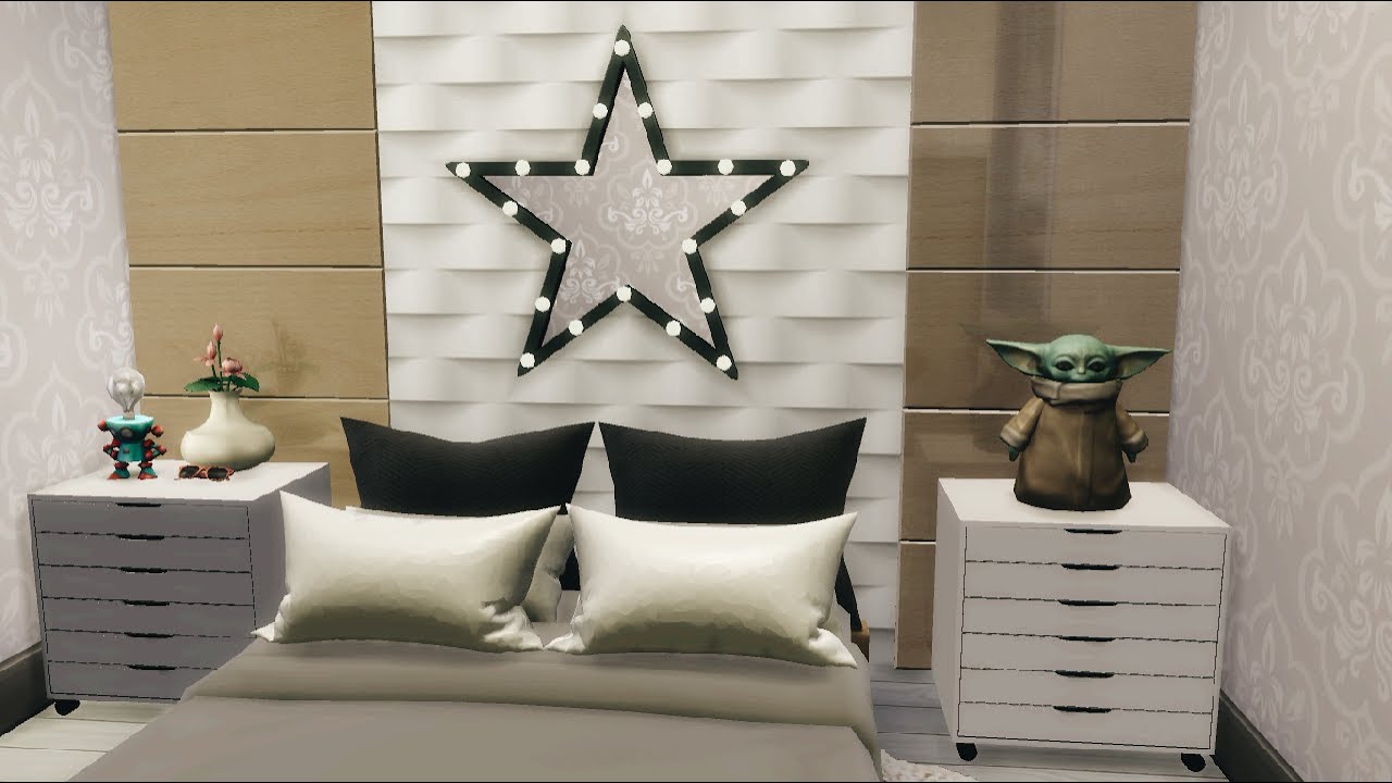 QUARTO DE CASAL SIMPLES. | The sims 4 - YouTube