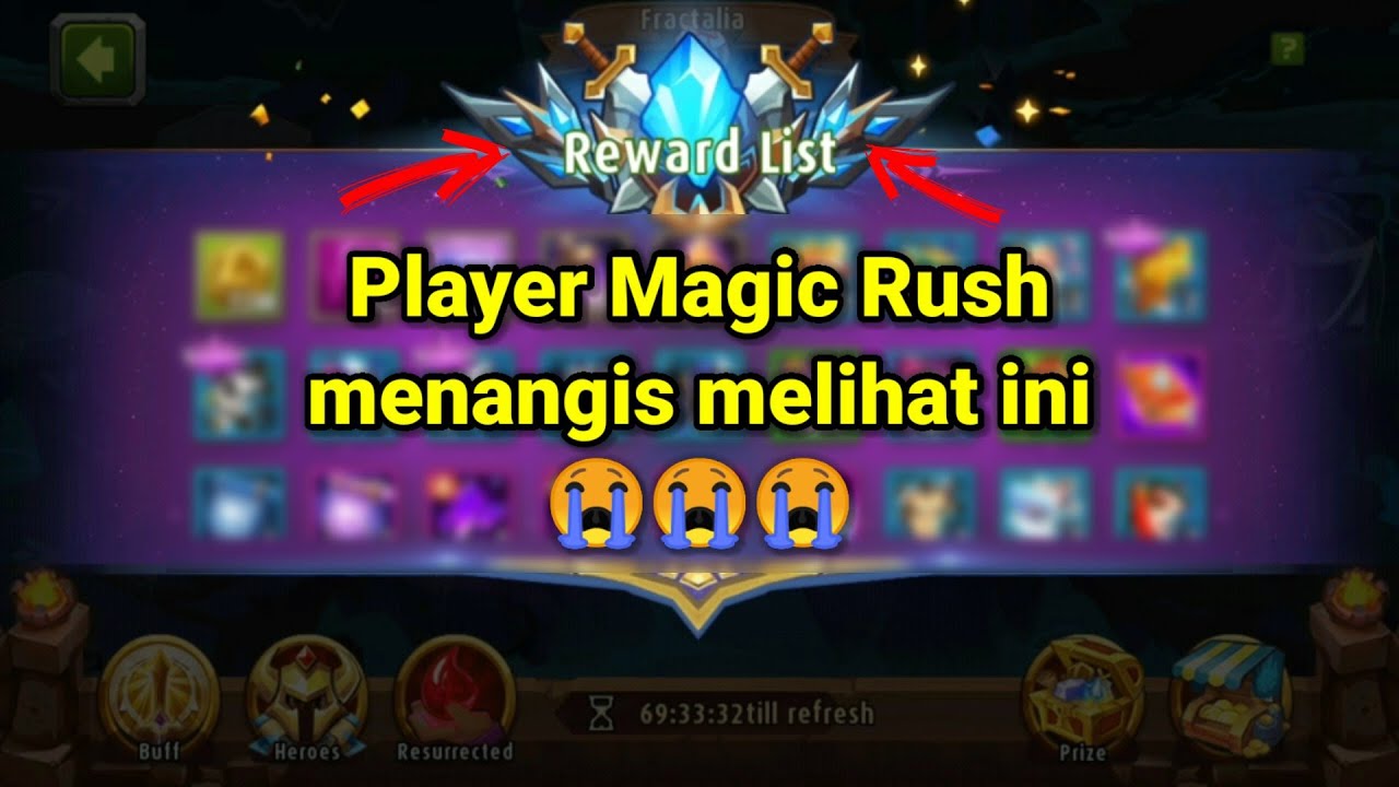 Magic Rush: Heroes terbaru Maret 2021 | Low ViP gameplay mode Fractalia sesudah update di m160 ...