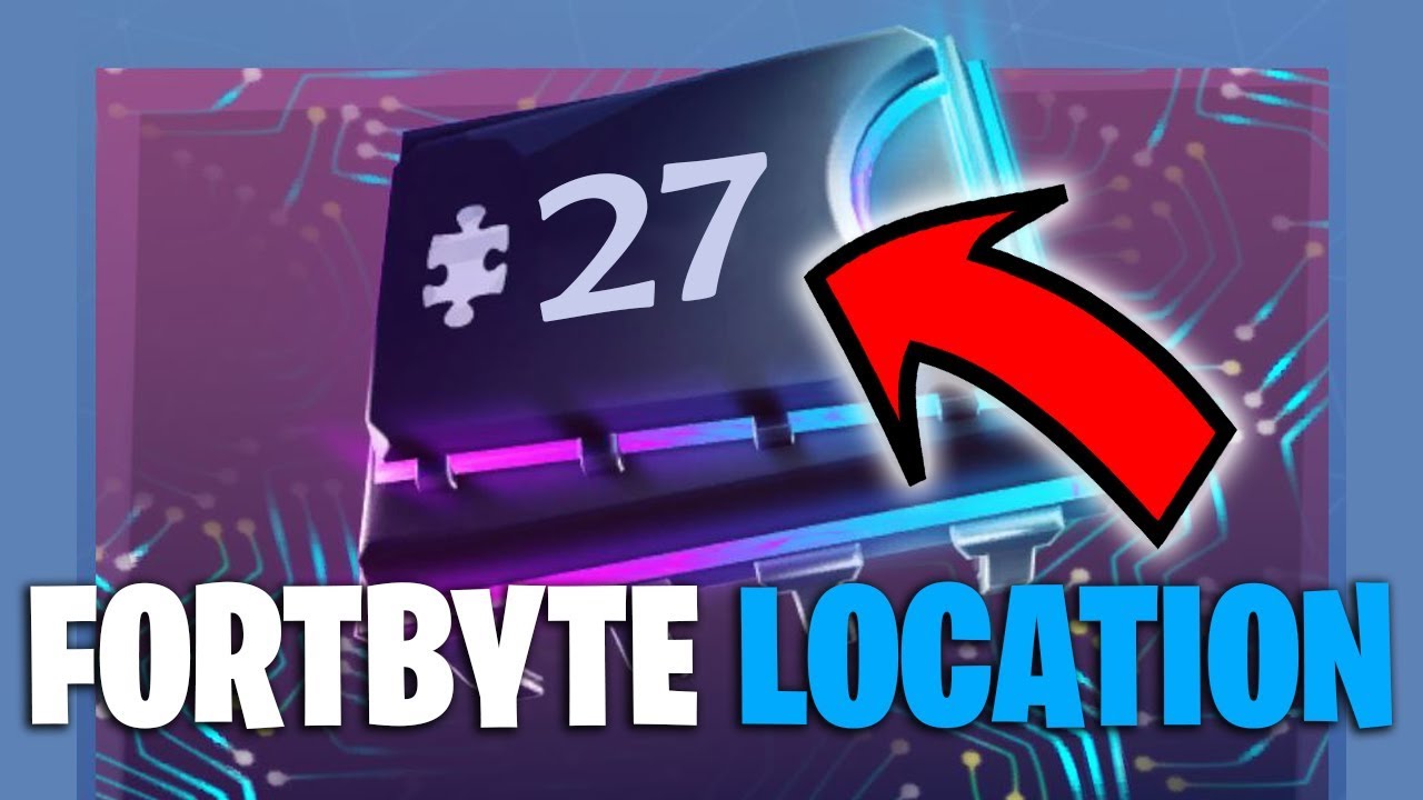 FORTNITE FORTBYTE 27 - FOUND SOMEWHERE WITHIN MAP LOCATION A4 - YouTube