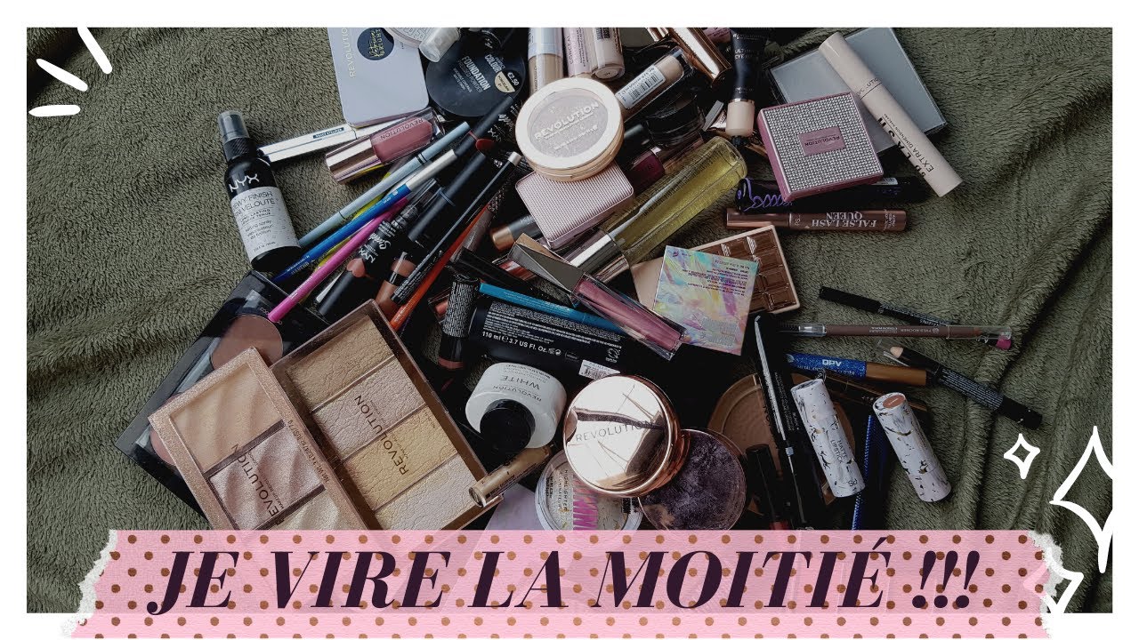 JE TRIE MON MAKEUP #2 : ROUGES A LEVRES, MASCARAS, CRAYONS YEUX ...
