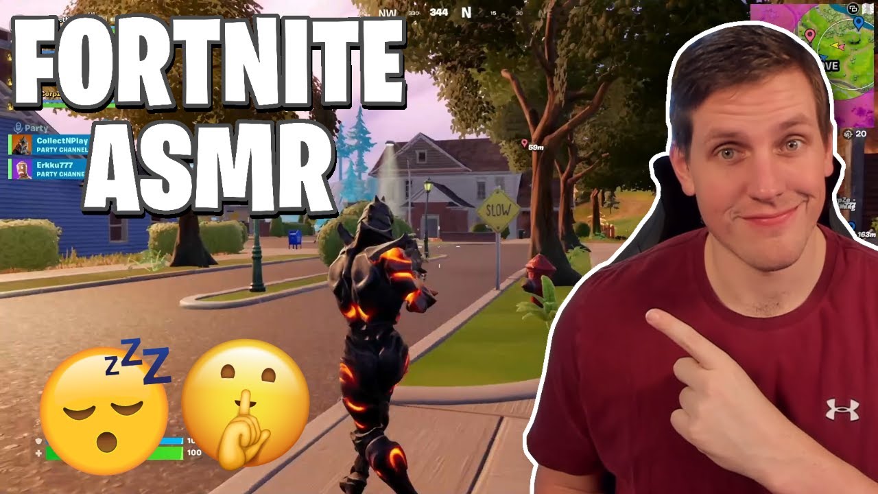 (ASMR) Fortnite Squads Collab With ASMR Gaming News! - YouTube