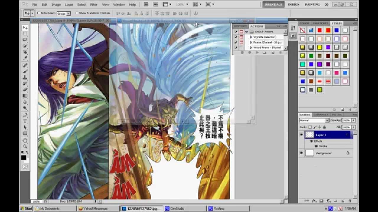 [EDIT MANGA TUTORIAL] - Hướng dẫn thay khung thoại - YouTube