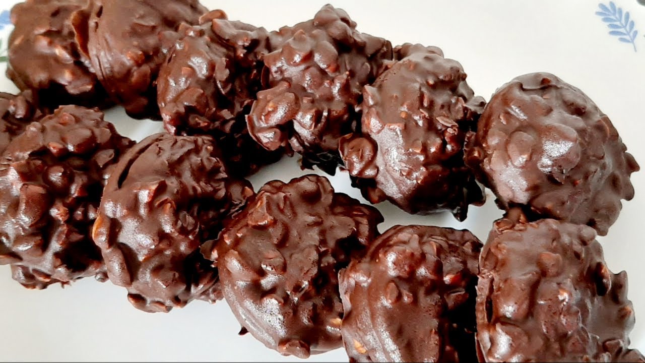 OREO CRUNCH CHOCO BITES | 3 INGREDIENTS RECIPE | OREO PEANUTS BITES ...