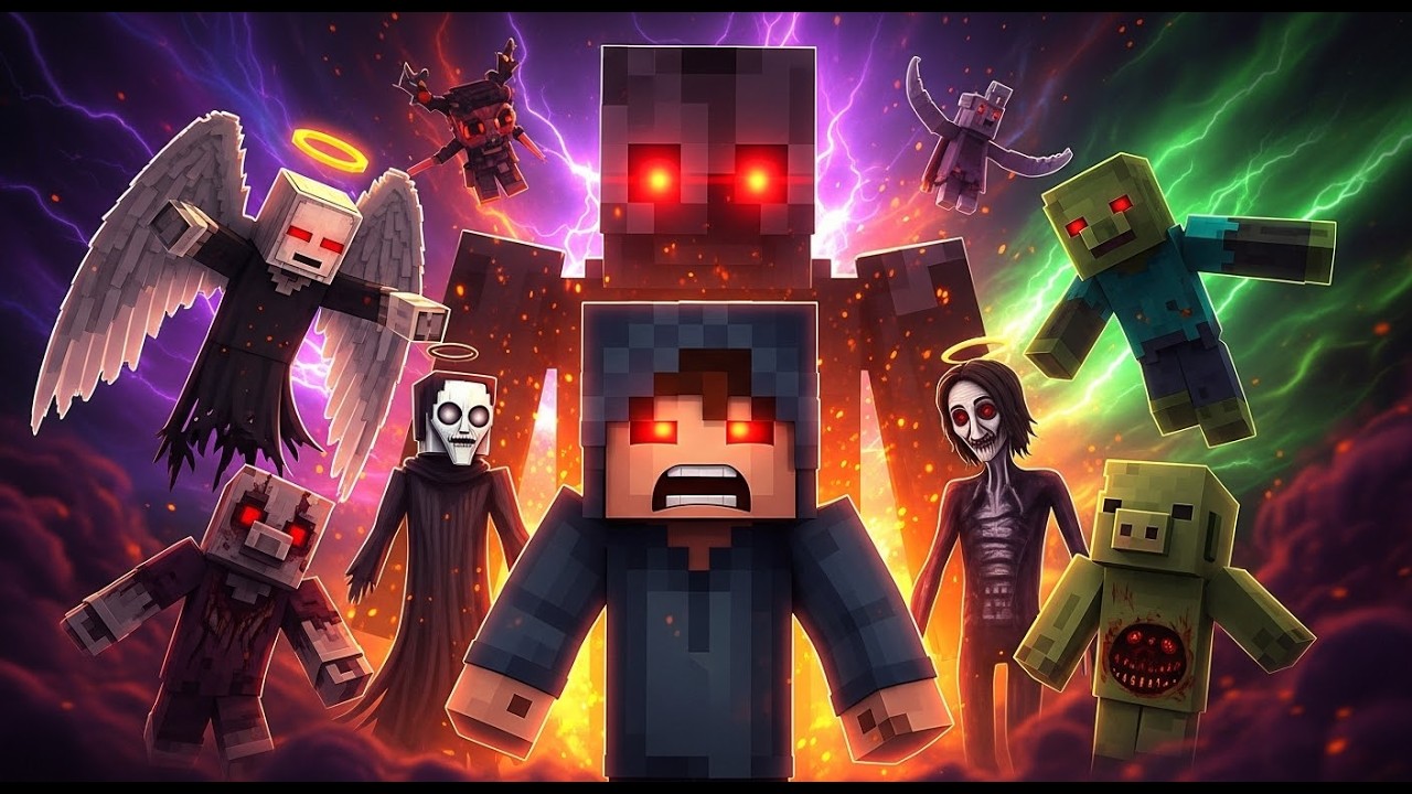 We Tried 5 SCARY Minecraft Mods and This Happened! - YouTube