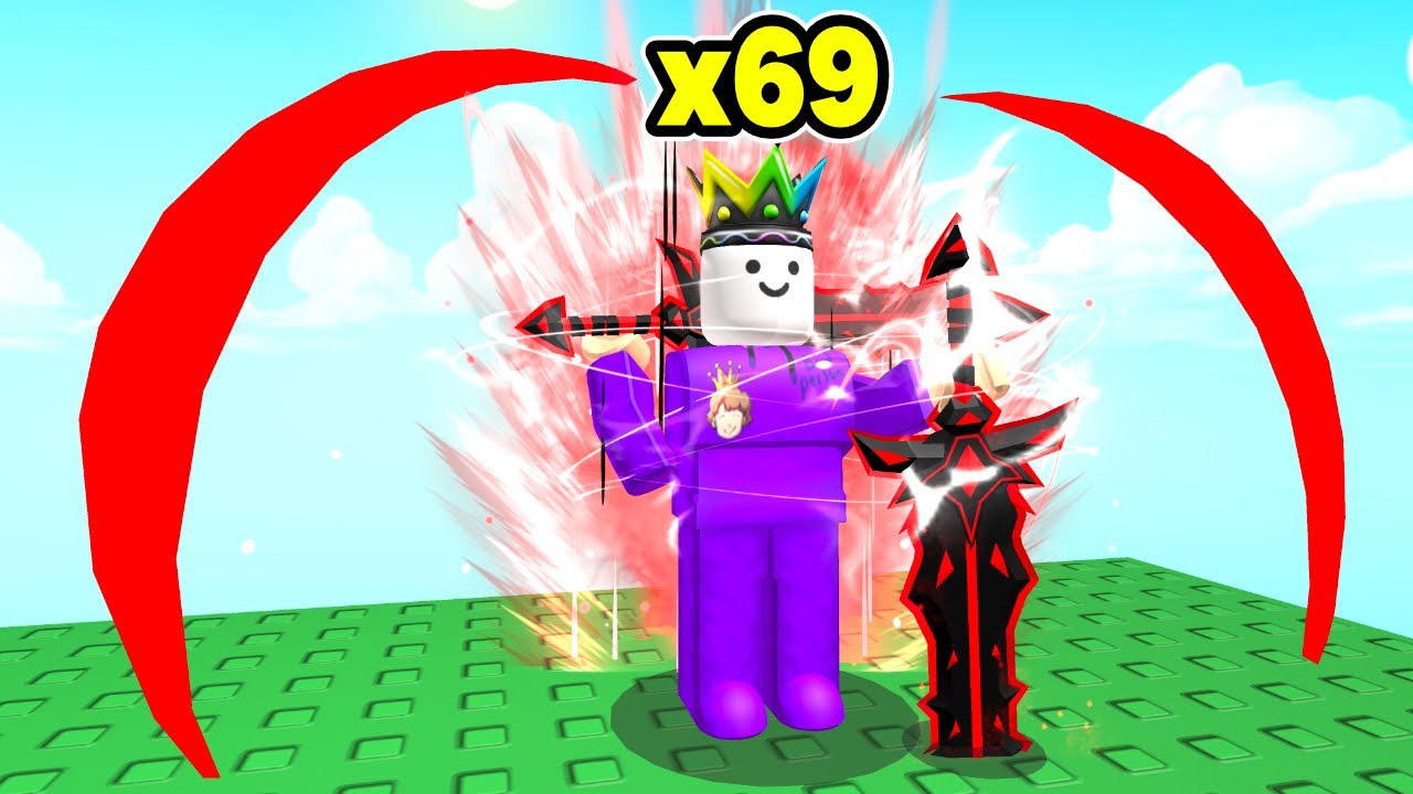 Roblox I Upgraded My Swords to MAXIMUM - YouTube