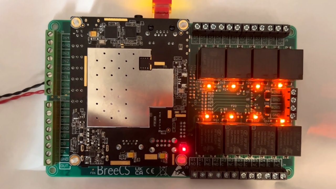 BreeCS ACU - Quick Relay Test - YouTube