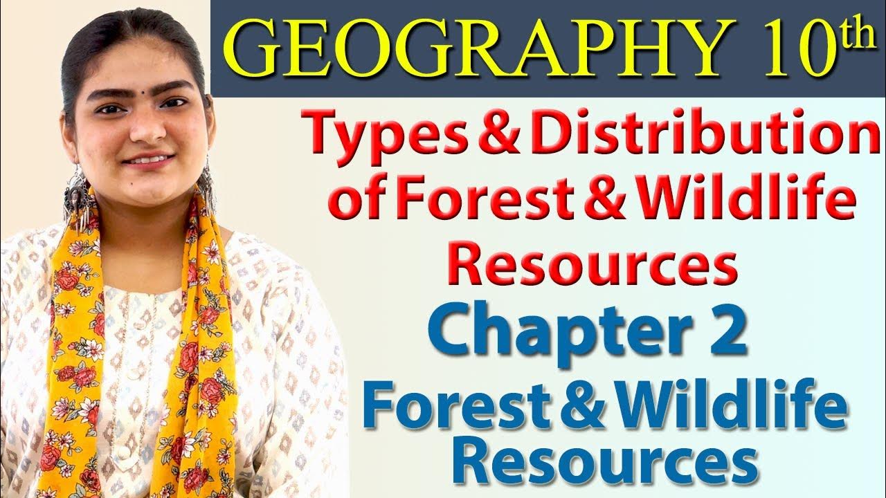 Types & Distribution Of...,Chapter 2 - Forest & Wildlife Resources - Geography - SST Class 10 ...